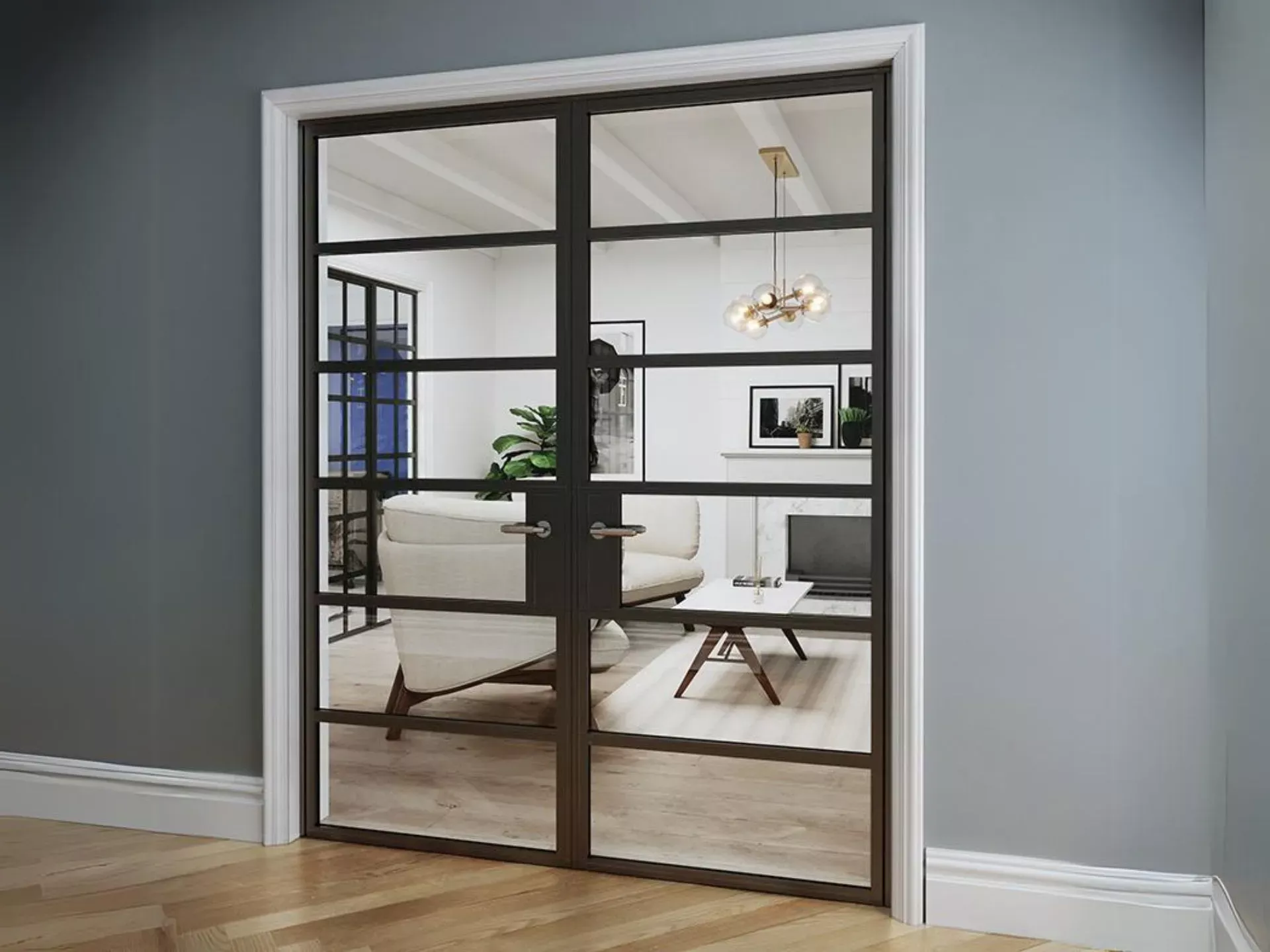 Aluminium Internal Doors - MH Windows